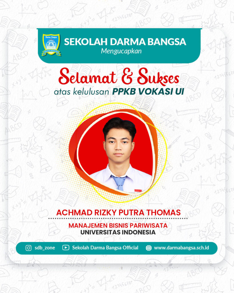 Manajemen Bisnis Pariwisata (UI) - Achmad Rizky Putra Thomas - Sekolah ...